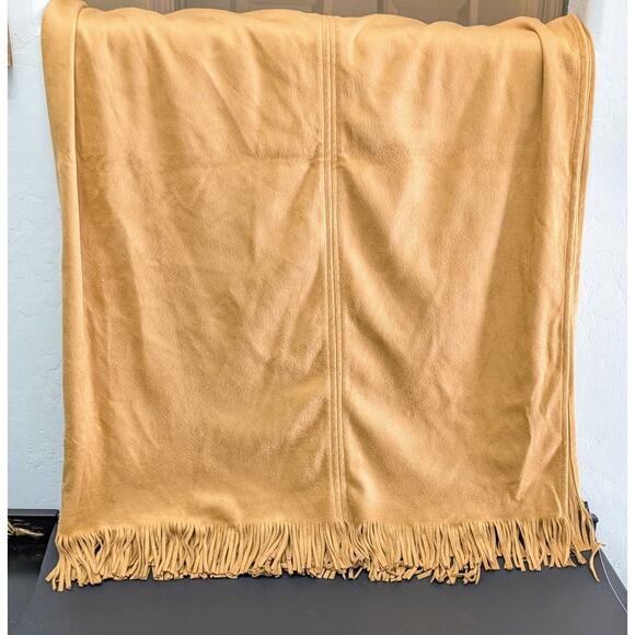 Hartwell House | Bedding | New Hartwell House Durango Faux Suede Honey ...